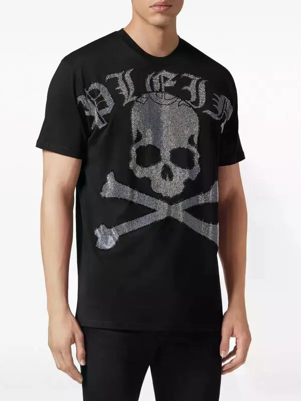 Philipp Plein Gothic Plein Cotton T-shirt