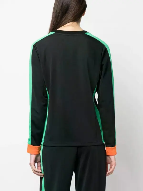 WALES BONNER Logo-patch Organic-cotton Sweatshirt