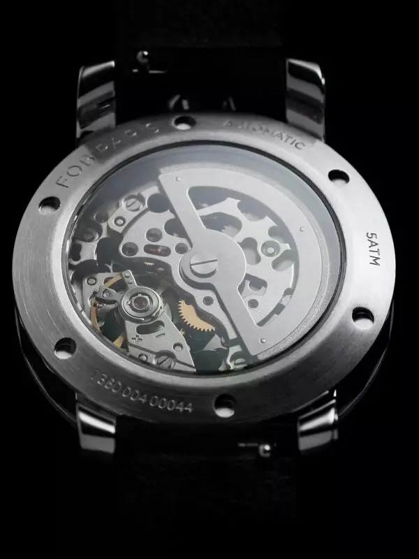 FOB PARIS Automatic Stainless Steel Watch - Black