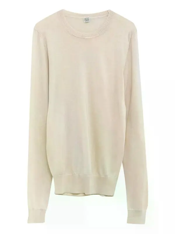 TOTEME Knitted Crew-neck Jumper