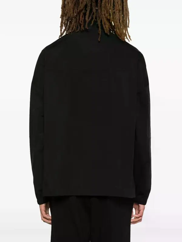 Dsquared2 Logo-print Poplin Half-zip Jacket