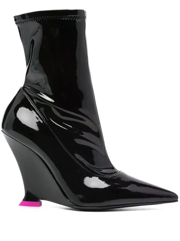 3JUIN Marla 100mm Wedge Boots