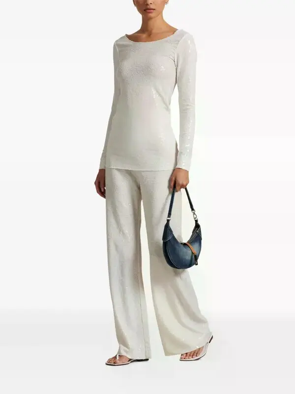 Polo Ralph Lauren Sequin-embellished Trousers