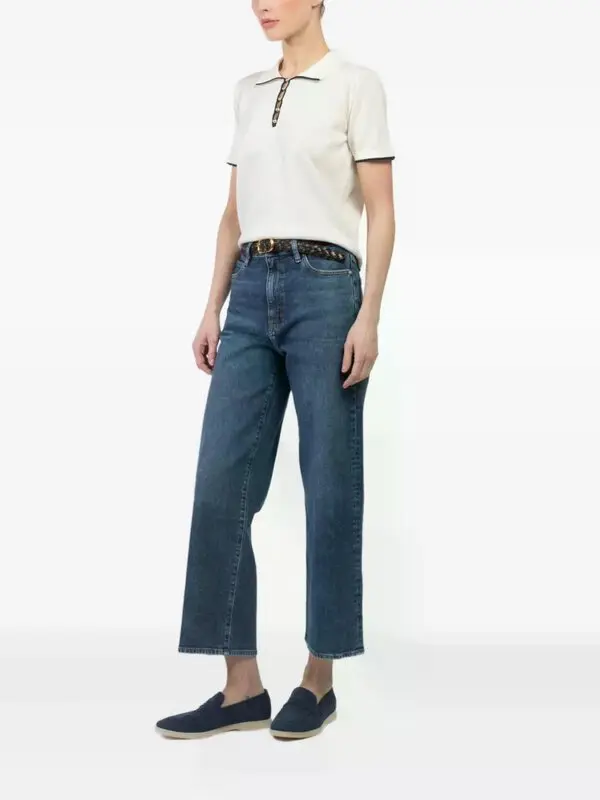 FRAME Wide-leg Jeans