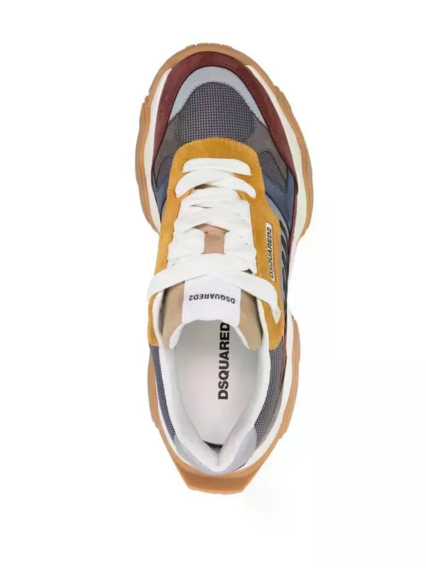 Dsquared2 Wave Lace-up Sneakers - Grey