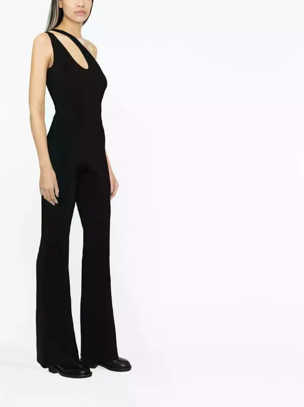Pinko Cut-out Flared-leg Jumpsuit