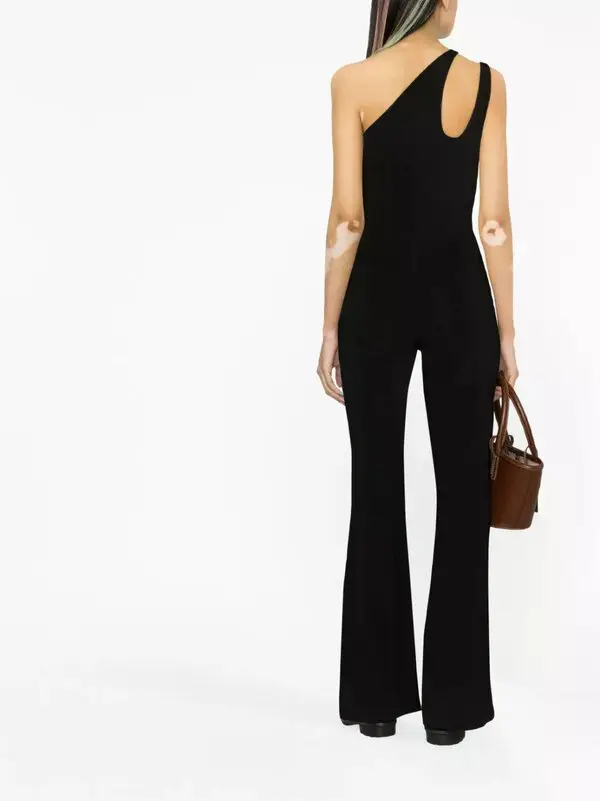 Pinko Cut-out Flared-leg Jumpsuit