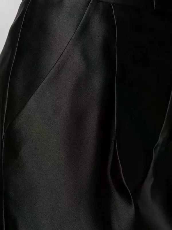 TOM FORD High-waisted Silk Trousers