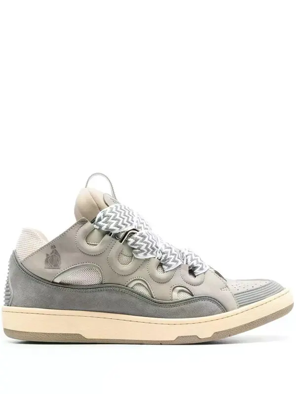 LANVIN Curb Leather Sneakers