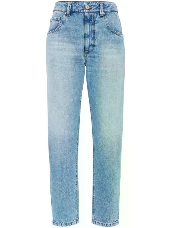 Brunello Cucinelli Distressed-effect Denim Jeans