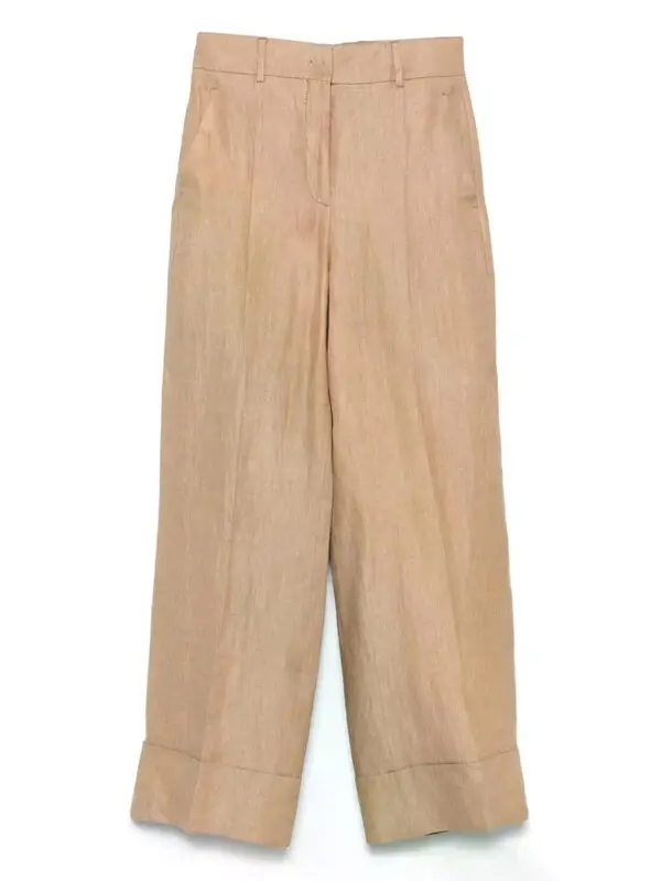 Incotex Linen Trousers - Neutrals