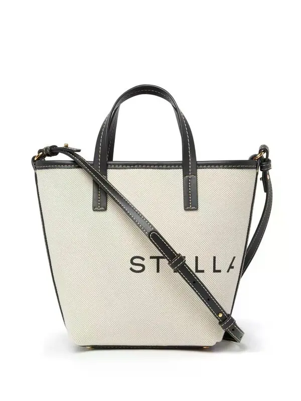 Stella McCartney Logo-print Cotton Tote Bag