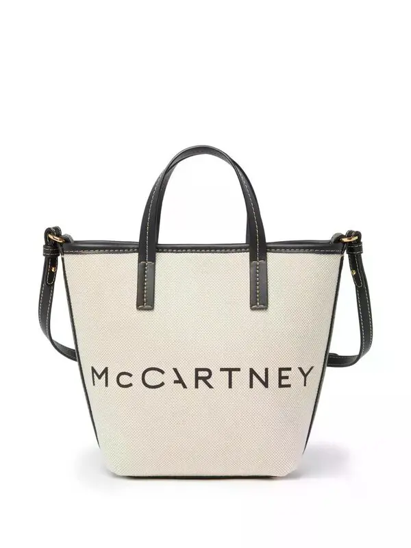 Stella McCartney Logo-print Cotton Tote Bag