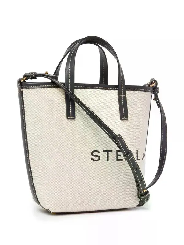 Stella McCartney Logo-print Cotton Tote Bag