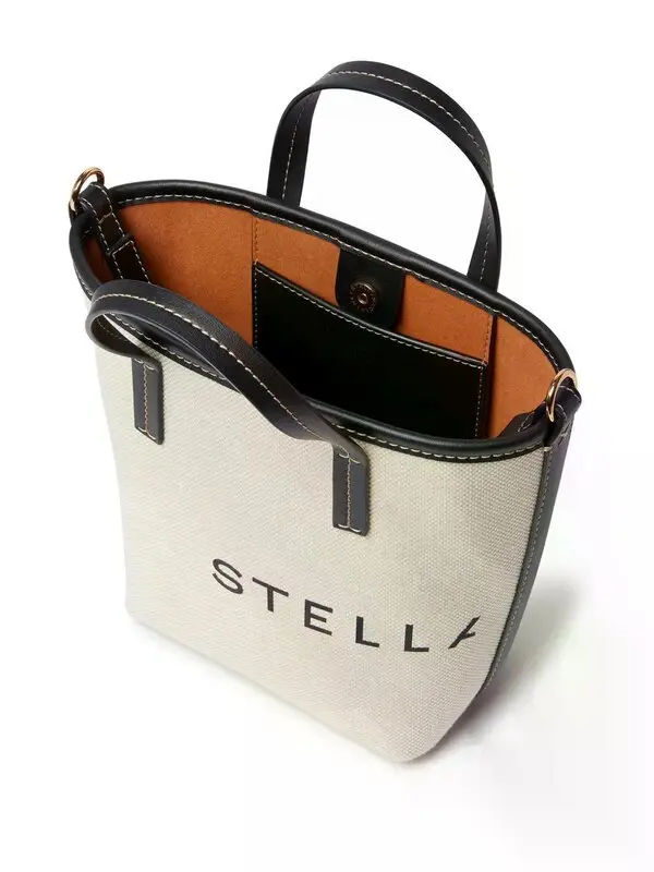 Stella McCartney Logo-print Cotton Tote Bag