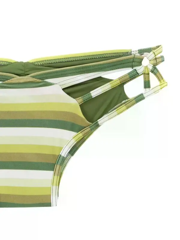 AMIR SLAMA Striped Bikini