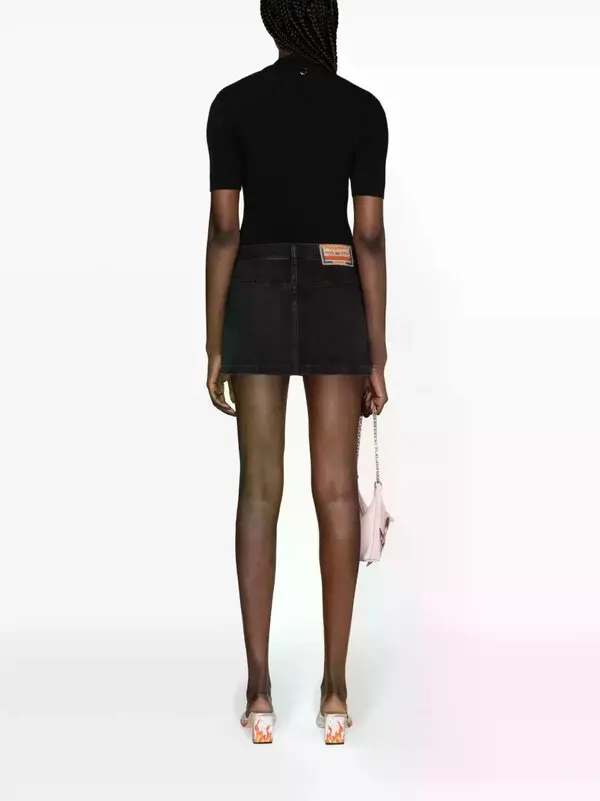 DIESEL® De-ron Denim Miniskirt