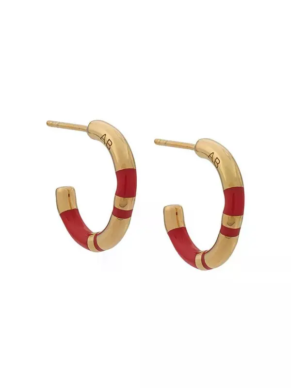 AURÉLIE BIDERMANN Positano Small Earrings - Red