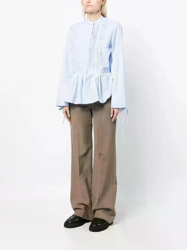Aspesi Peplum Button-up Shirt