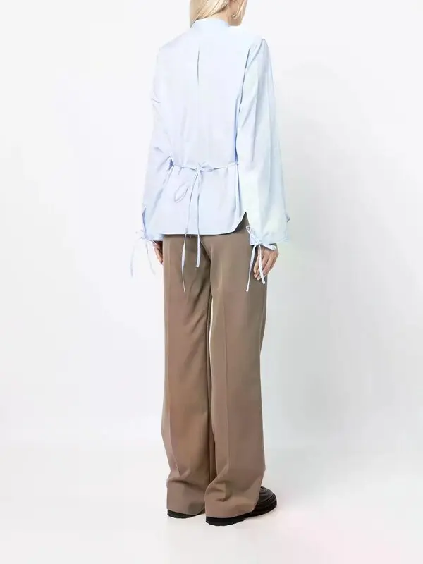 Aspesi Peplum Button-up Shirt