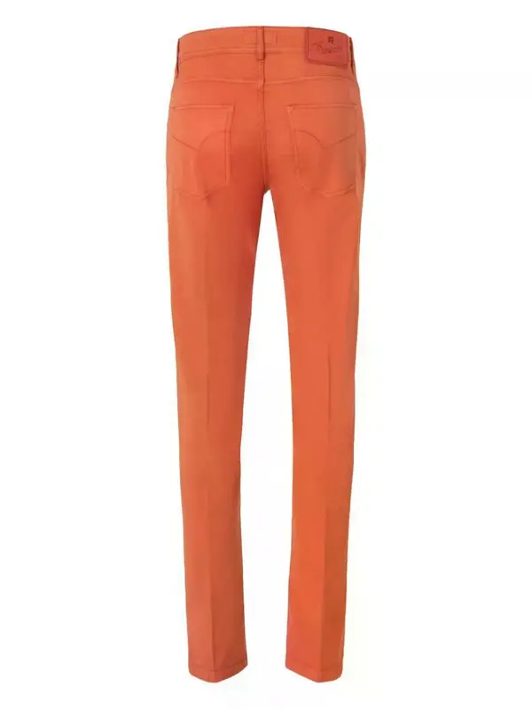 Marco Pescarolo Slim-cut Trousers - Red