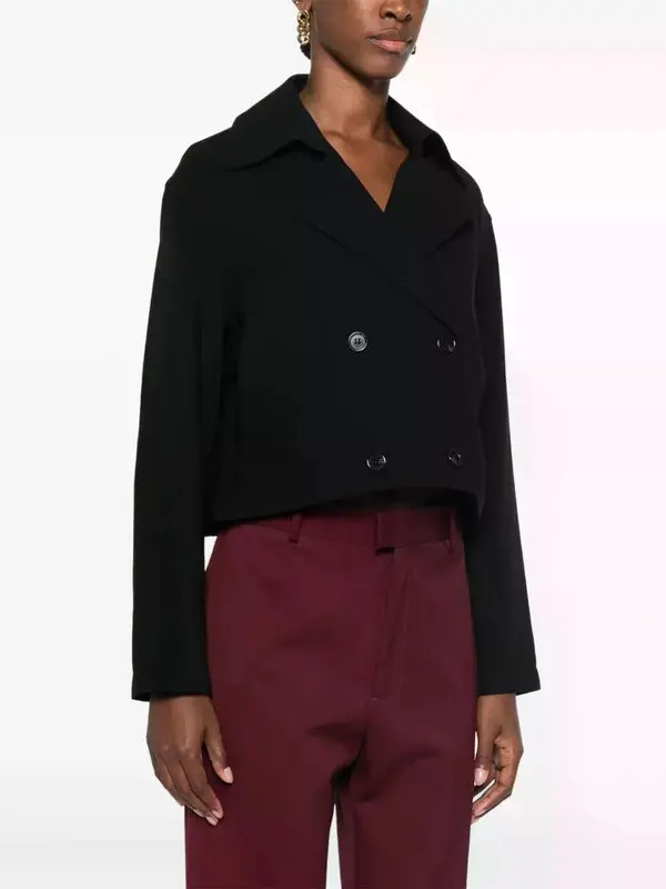 Theory Crepe Cropped Jacket
