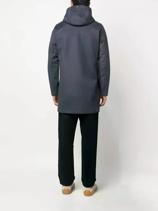 Herno Zip-up Hooded Coat