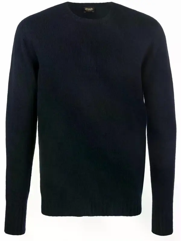 DRUMOHR Round Neck Jumper - Blue