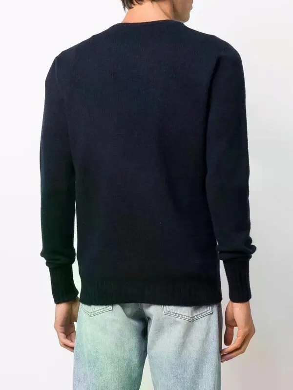 DRUMOHR Round Neck Jumper - Blue