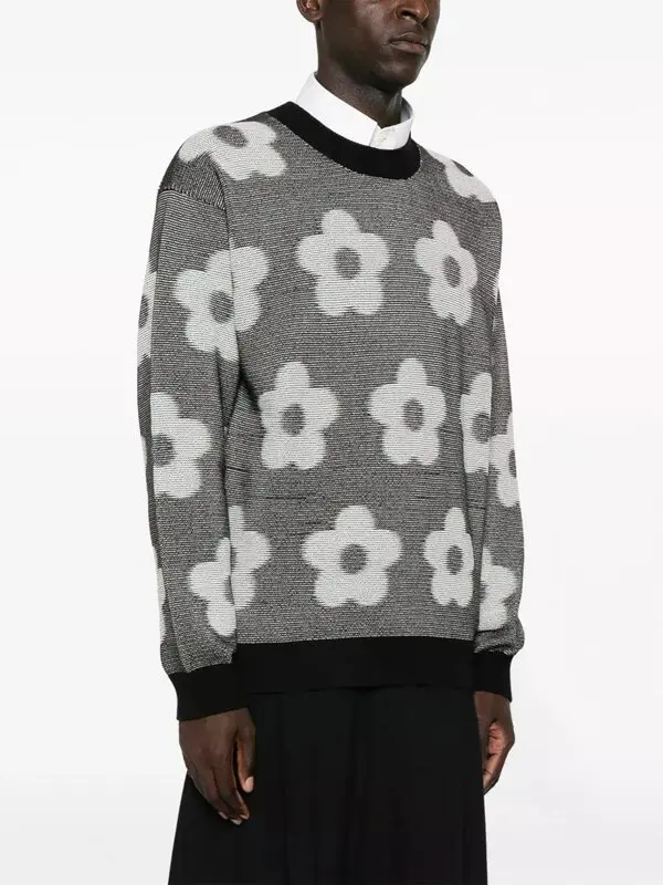 Kenzo Flower Spot Cotton Sweatshirt