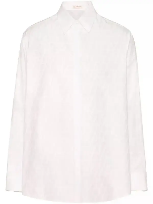 Valentino Garavani Toile Iconographe Poplin Shirt