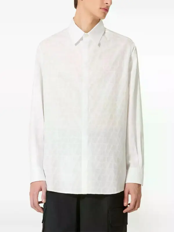 Valentino Garavani Toile Iconographe Poplin Shirt