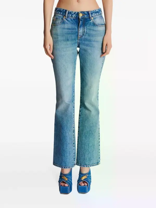 Balmain Flared Denim Jeans