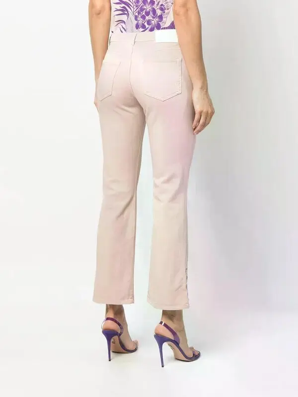 Pinko Lacing-detail Bootcut Jeans