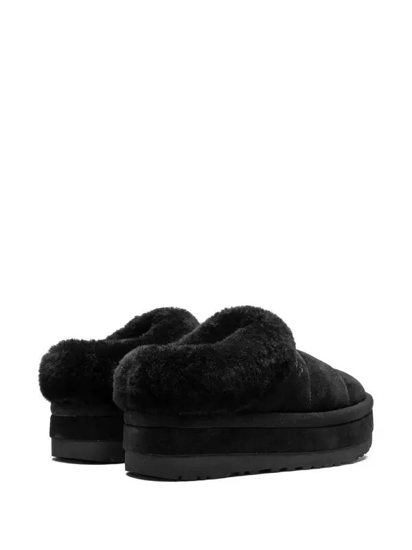 UGG Tazzlita Suede Slippers - Black