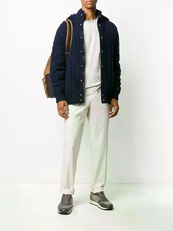 Brunello Cucinelli Straight-leg Trousers - Neutrals