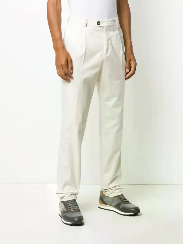 Brunello Cucinelli Straight-leg Trousers - Neutrals