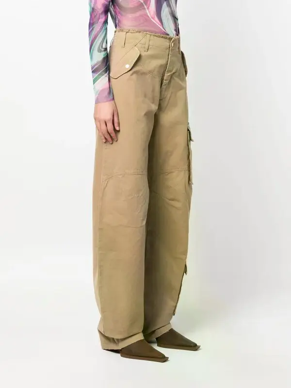 DARKPARK Rosalind Cargo Trousers - Neutrals