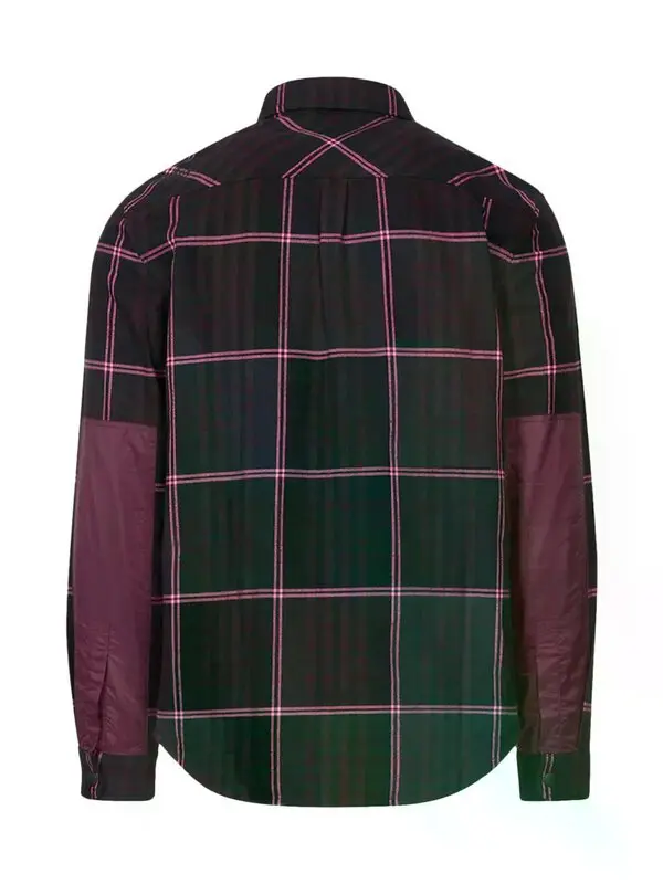 Aztech Mountain Loge Peak Plaid Cotton Shirt - Brown