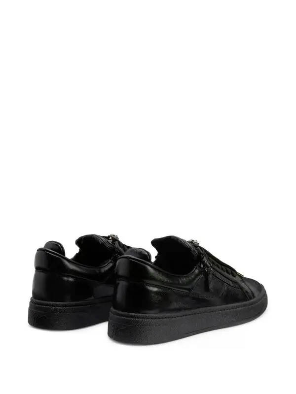 GIUSEPPE ZANOTTI Double-zip Low-top Sneakers