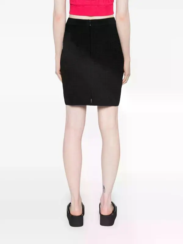 Givenchy 4g-jacquard Mini Skirt