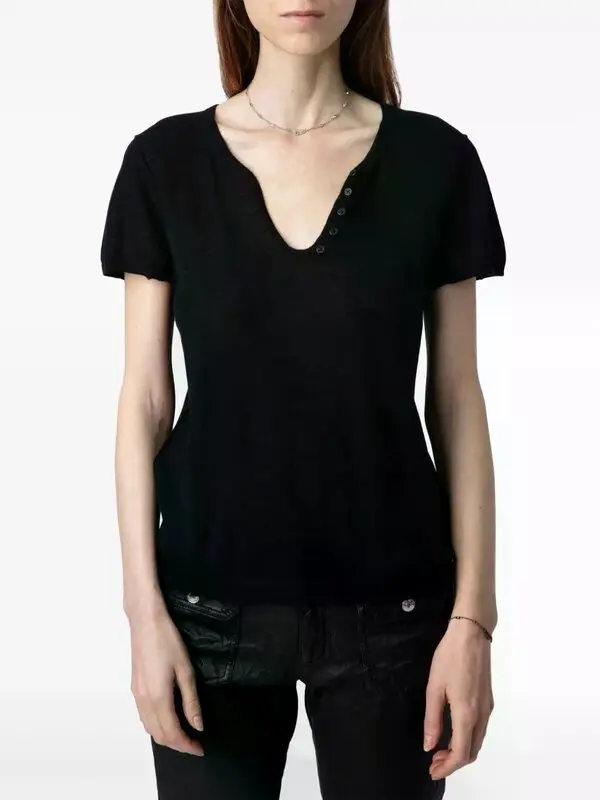 Zadig&Voltaire Celsy Cashmere Top