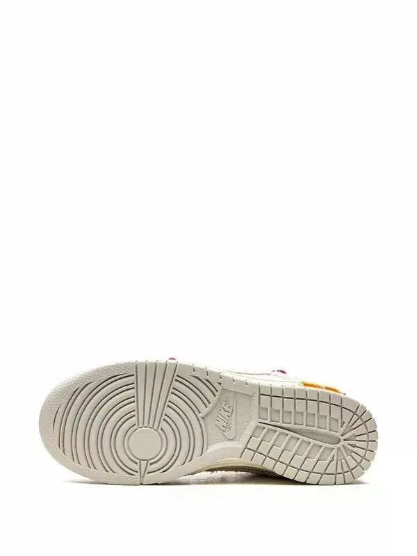 Nike X Off White Dunk Low Lot 35 Sneakers - Neutrals