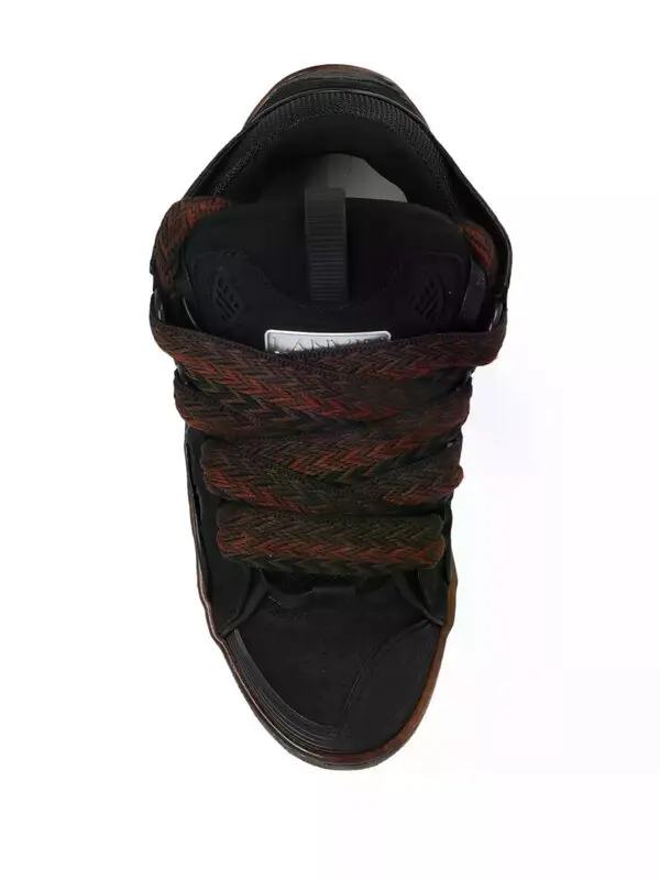 LANVIN Curb Lite Logo-patch Sneakers