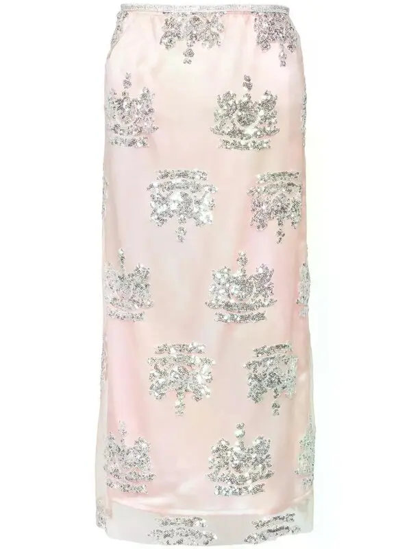 MACGRAW Post Grad Skirt - Silver