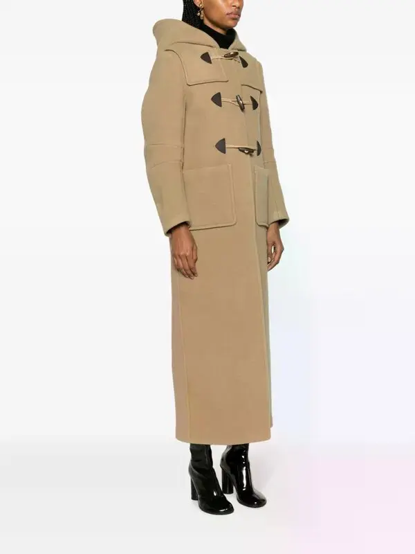 Prada Slouch-hood Wool Coat