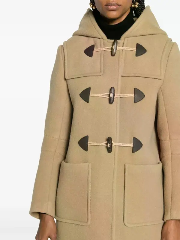 Prada Slouch-hood Wool Coat