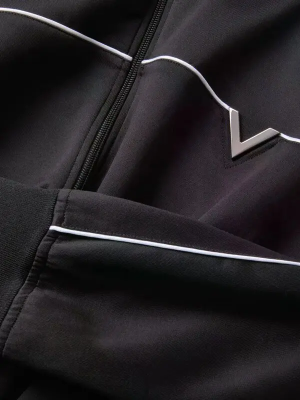 Valentino Garavani Piped-trim Detail Track Jacket