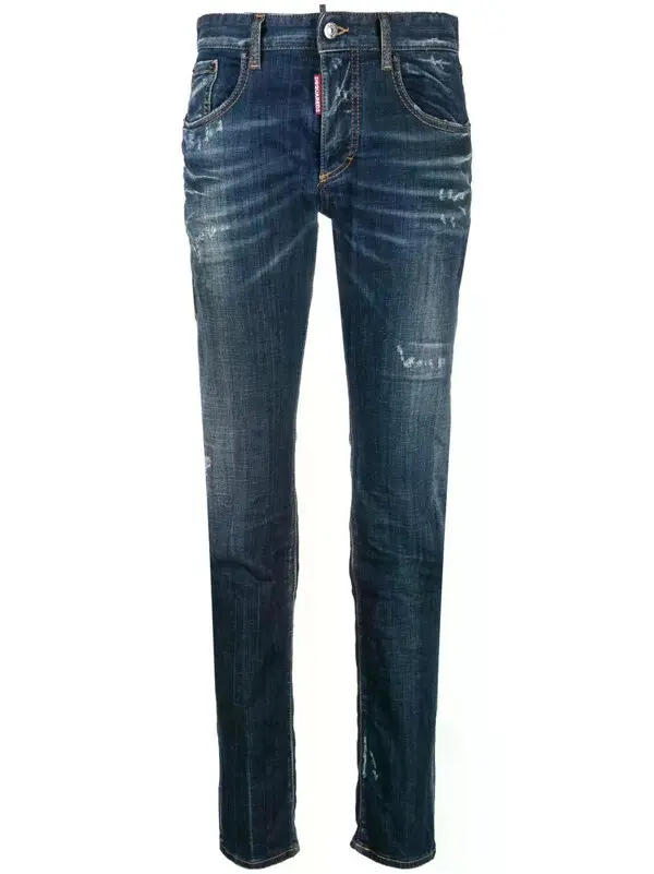 Dsquared2 24/7 Distressed Skinny Jeans