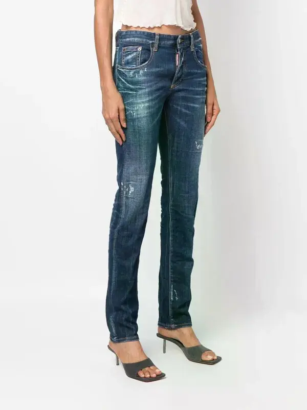 Dsquared2 24/7 Distressed Skinny Jeans